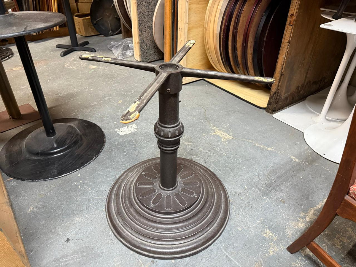 Cast Iron Round Table Base I Anizco Furniture