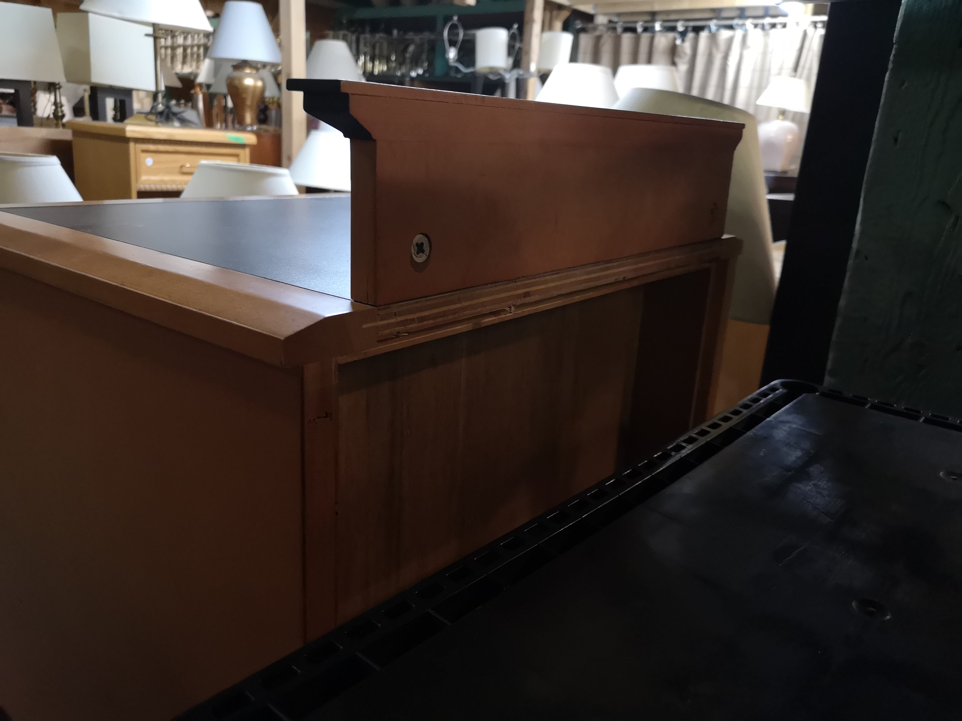 Honey Color Bedside Table HJO — Anizco